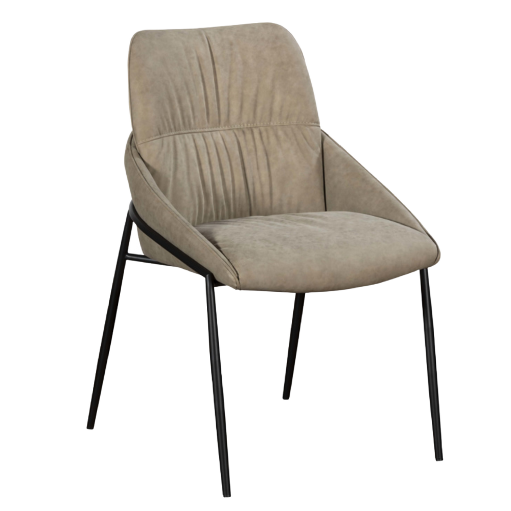 JACKSON DINING CHAIR TAUPE – hopofurniture