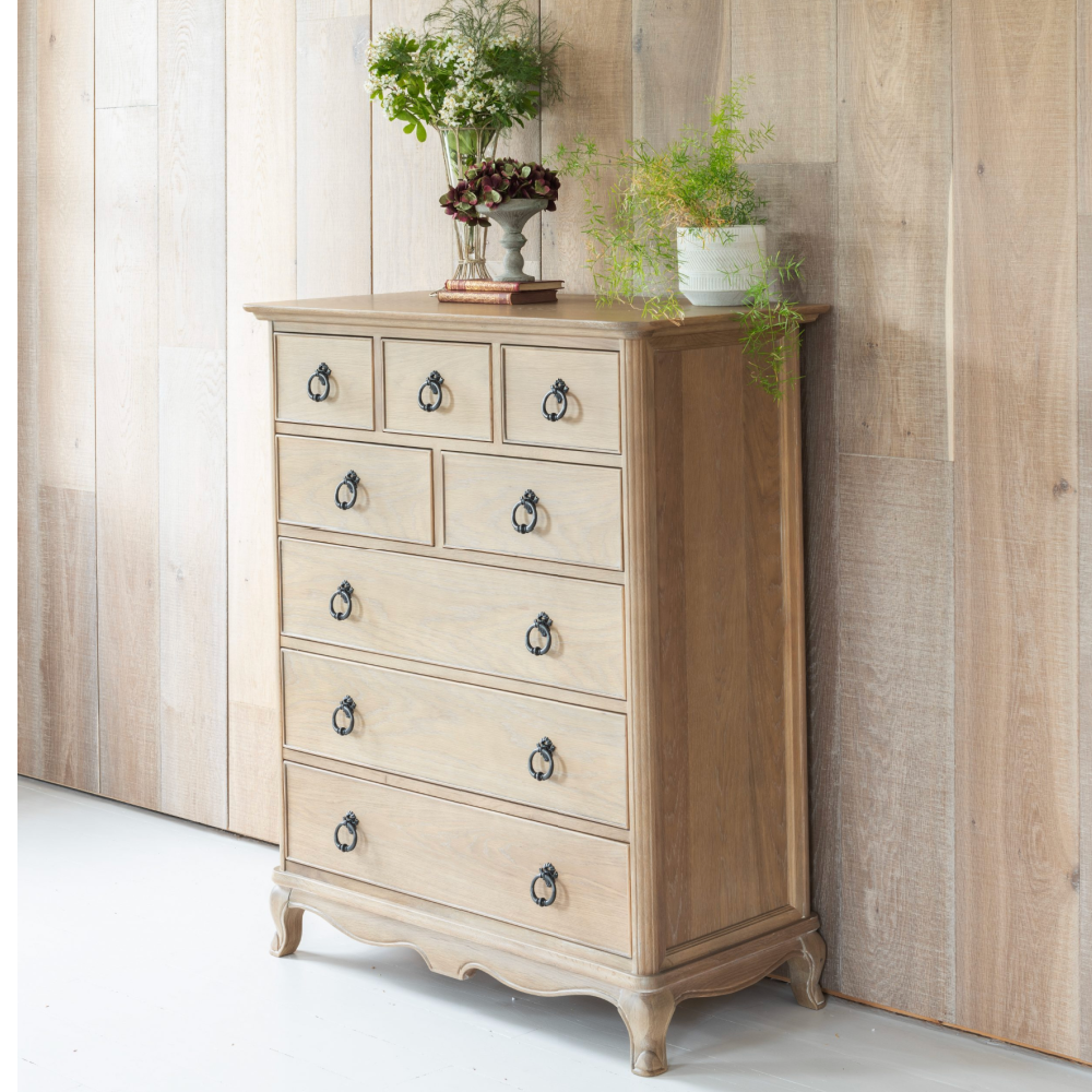 CAMILLE BEDROOM - 8 DRAWER CHEST – hopofurniture